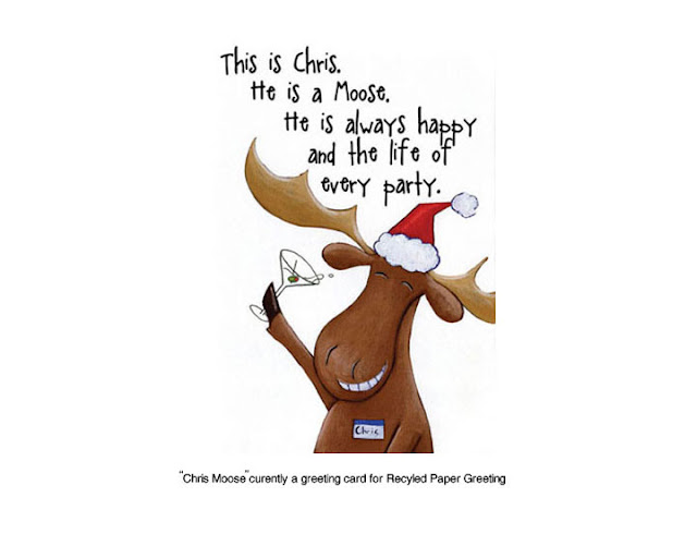 One Creative Year: Merry Chris Moose Everybody!