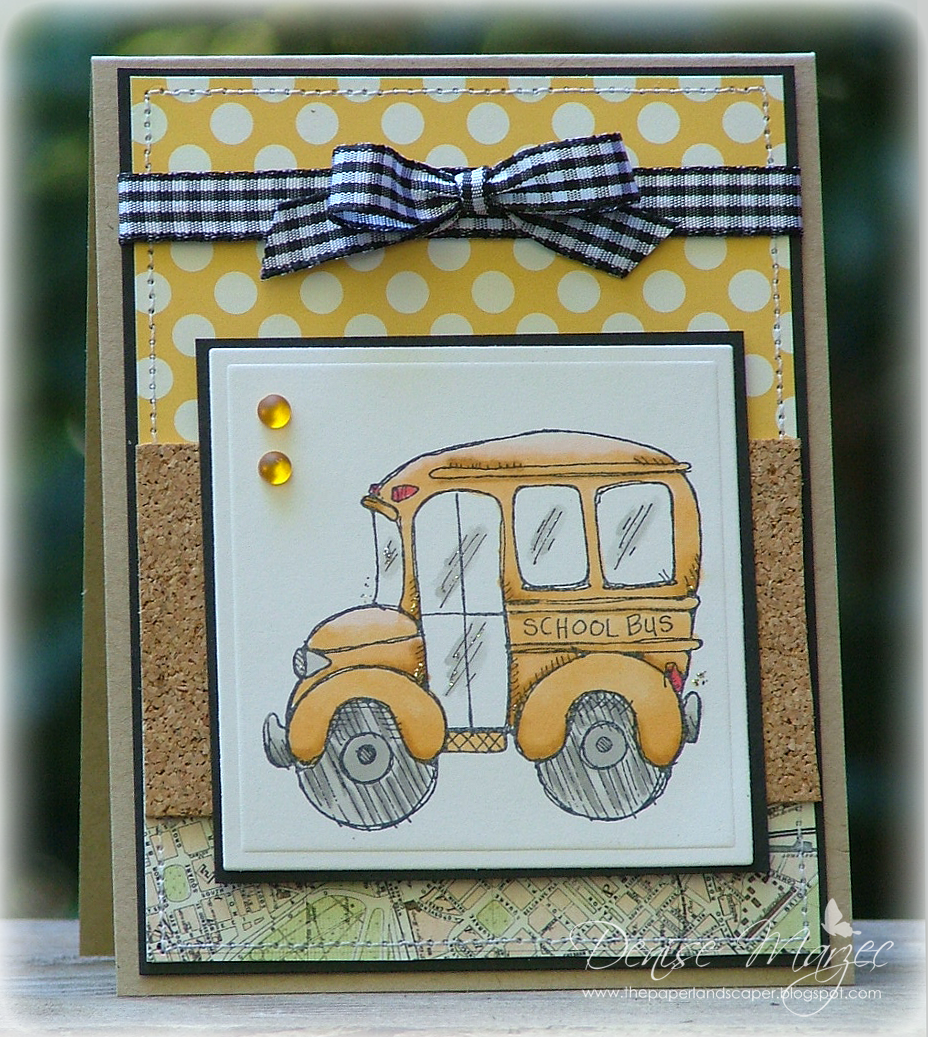 The Paper Landscaper: School Bus