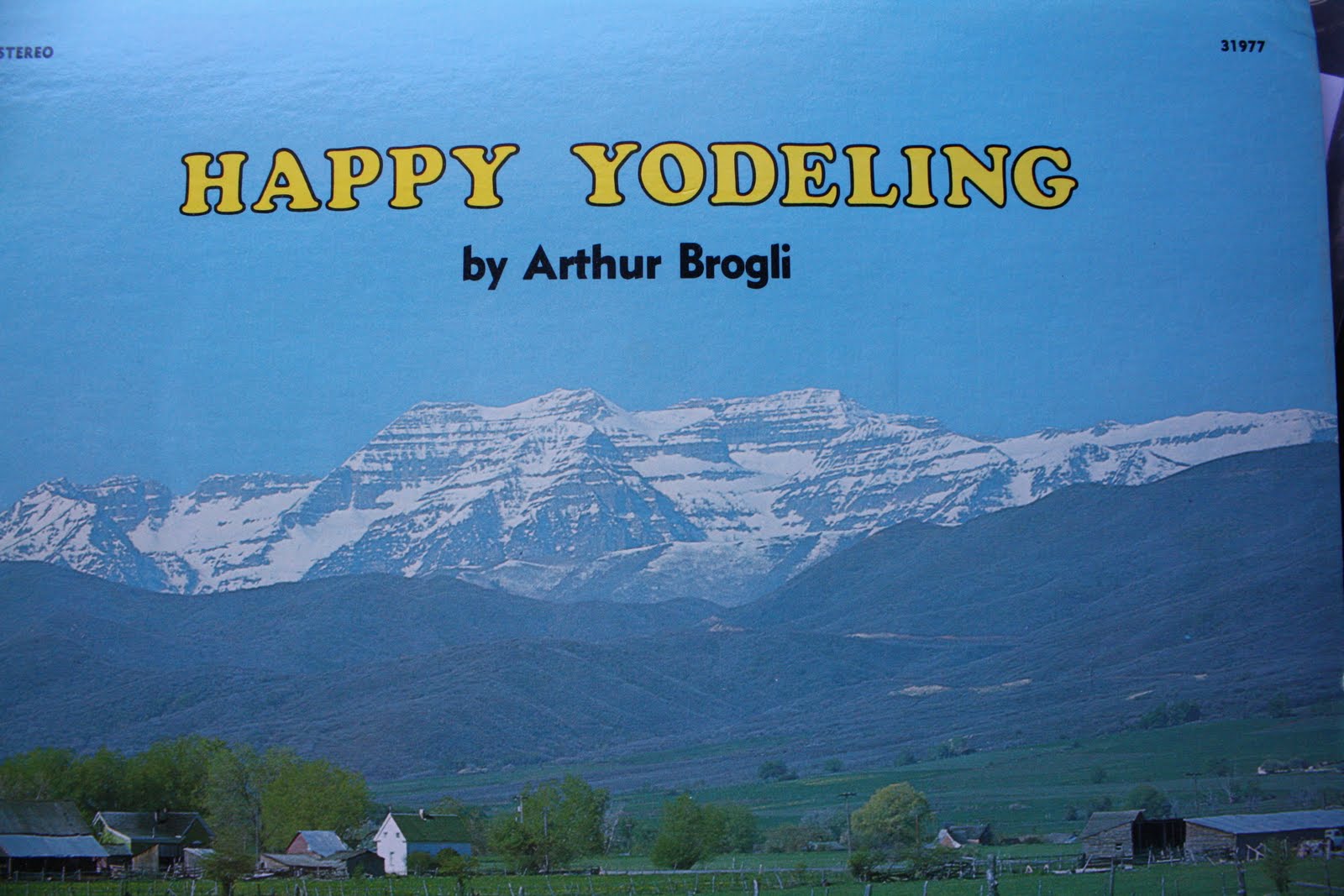 Music for Maniacs: THE FINEST YODELING YOU CAN HEAR