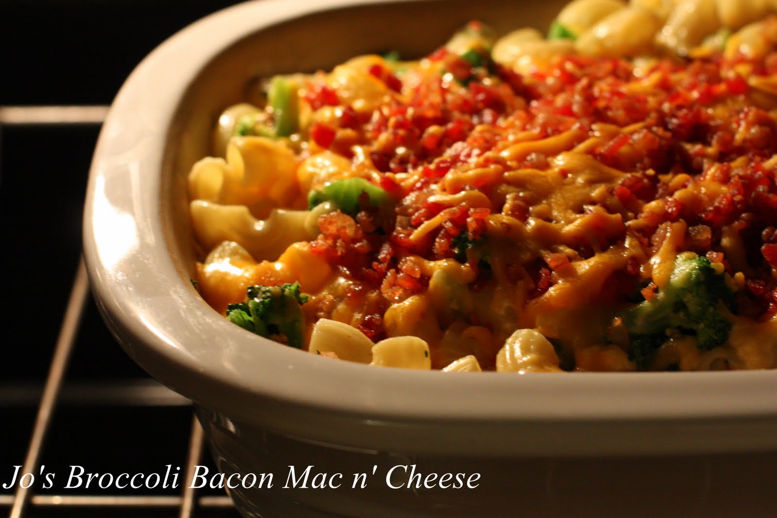 Broccoli Bacon Mac n' cheese