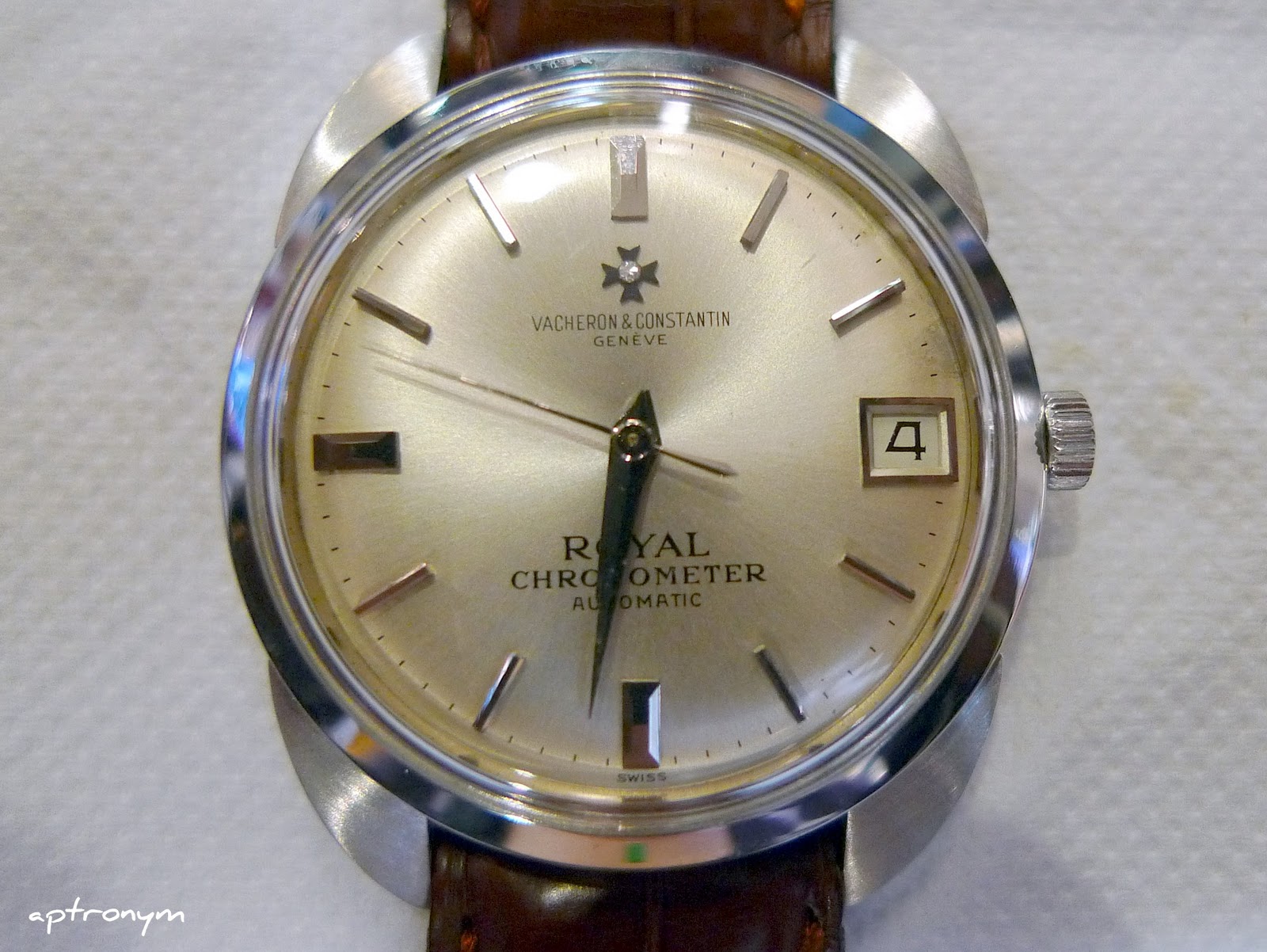 THE SYDNEY TARTS: Vacheron Constantin Royal Chronometer