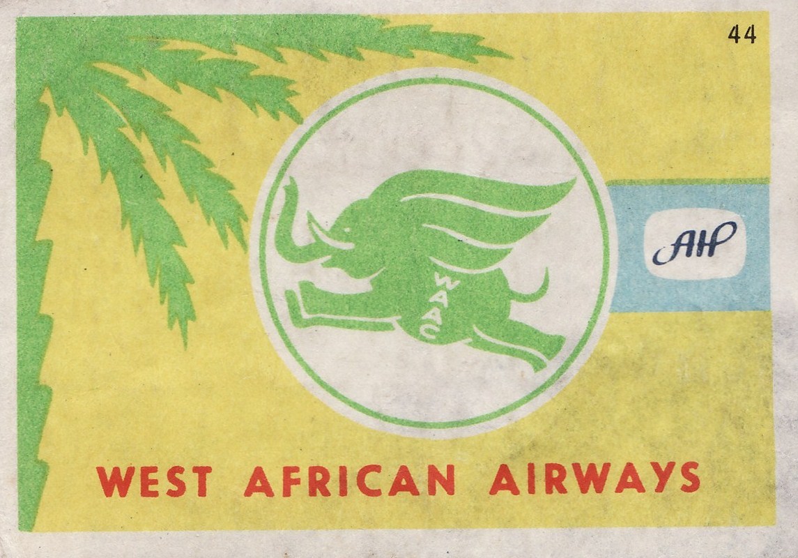 MATCHBOXES AND LABELS COLLECTION: AIRLINES LOGO ON MATCHBOX LABEL