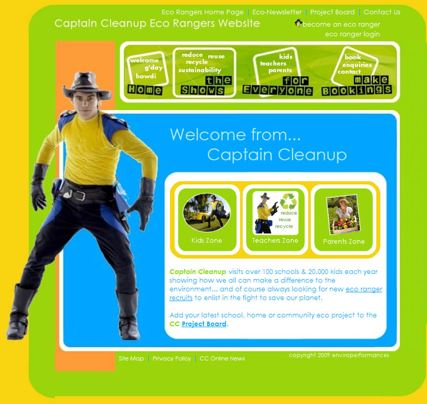 o2 Western Australia: Captain Cleanup