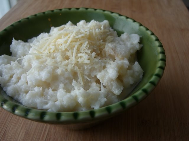 Mashed Turnips with Parmesan