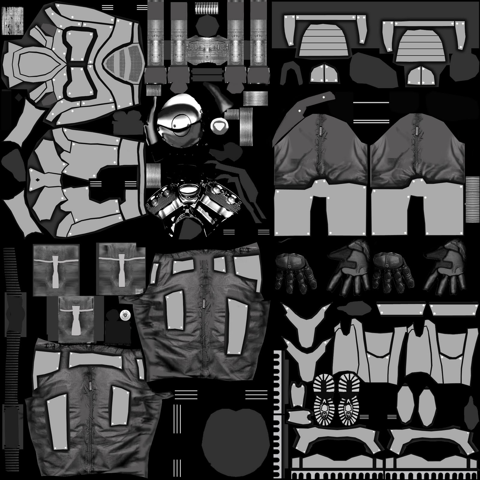 STEVEN CHABEAUX: Creating the Body Normal map