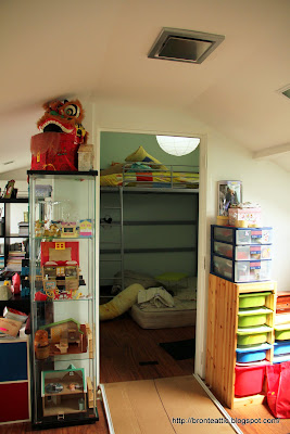 Attic conversion - new study room and bedroom in attic