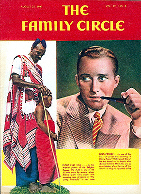 Contemplations on Classic Movies and Music: Bing Crosby Magazine Covers