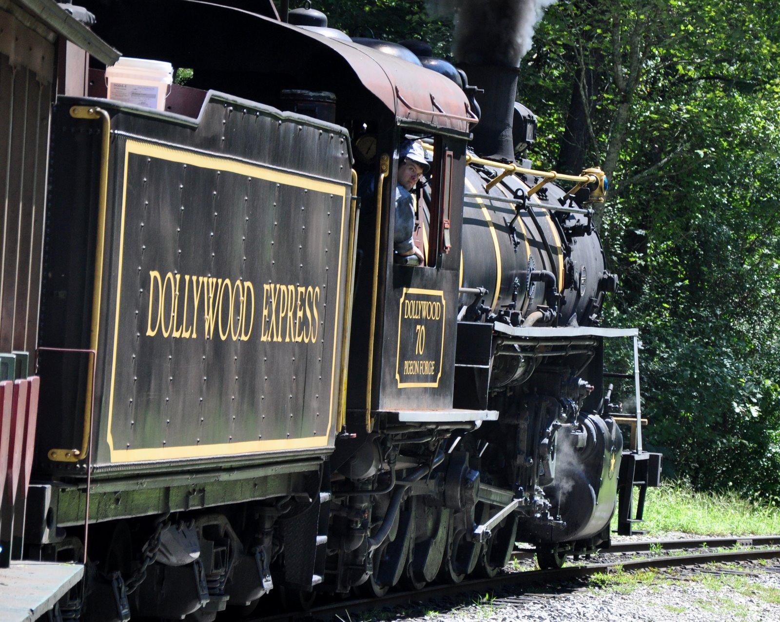 Rev. John Crabtree's Blog: Riding the Dollywood Express in Pigeon Forge ...