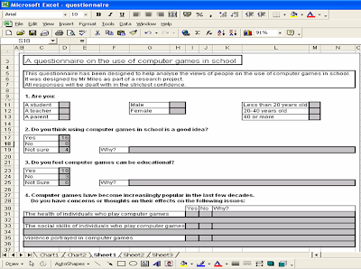 Barnwell GCSE ICT Revision: Task 10 - Data Capture/Entry Forms