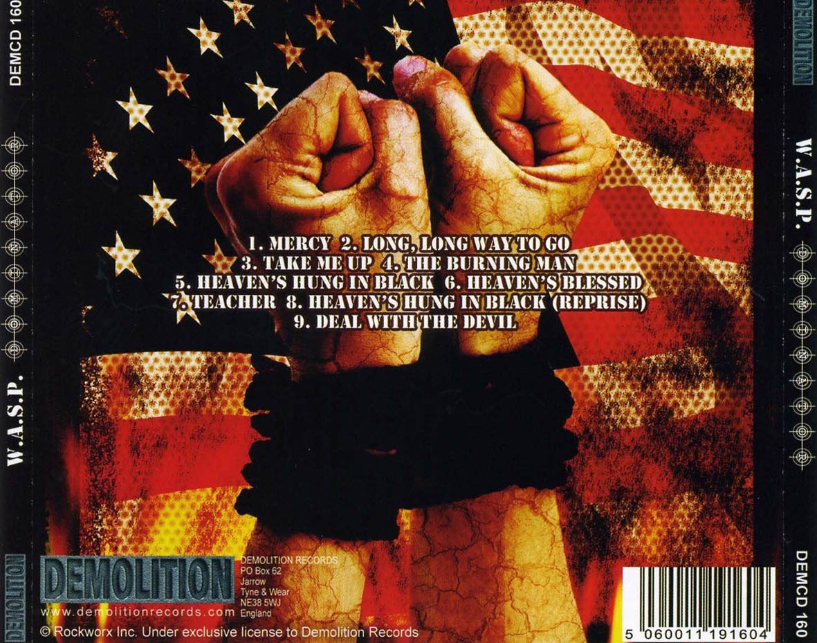 CARATULAS DE CD DE MUSICA: W.A.S.P. Dominator(2007)