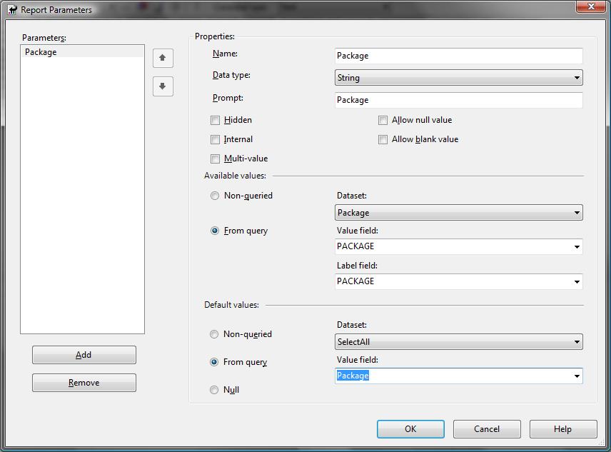 Sql Server Ssrs And Crystal Reports Select All Option Ssrs