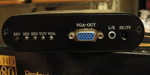 Abin's Note: VGA Box HDMI-2V 高清視頻轉換盒