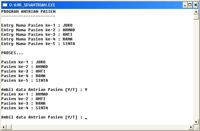 Download Contoh Program Queue Dengan Pascal - eralasopa