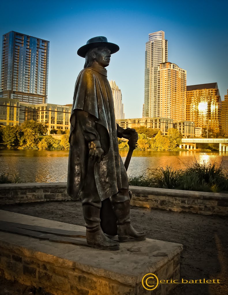 Eric Bartlett Photography Blog: Stevie Ray Vaughan Statue, Austin, Texas