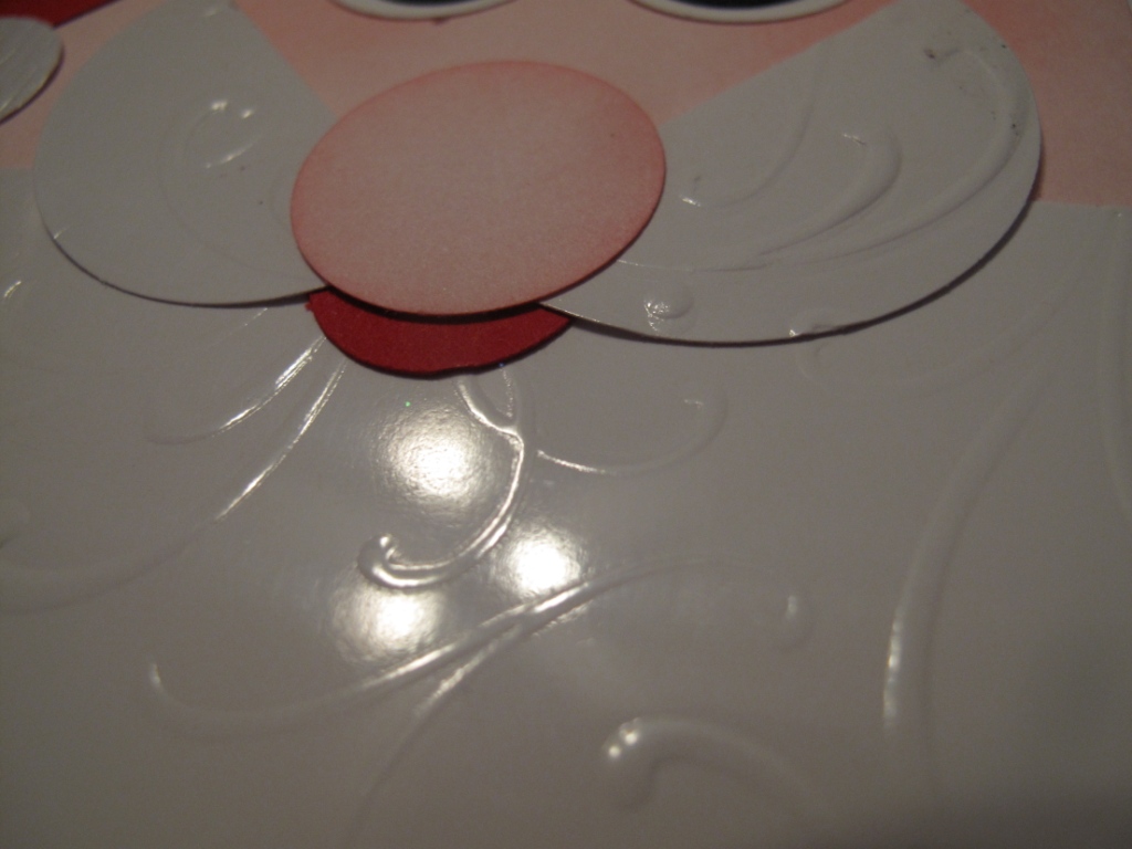 Craft Room Stamper: Santa Face - Christmas Card