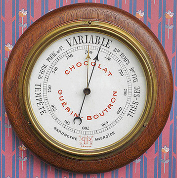 Aneroid barometer, meaning (English)
