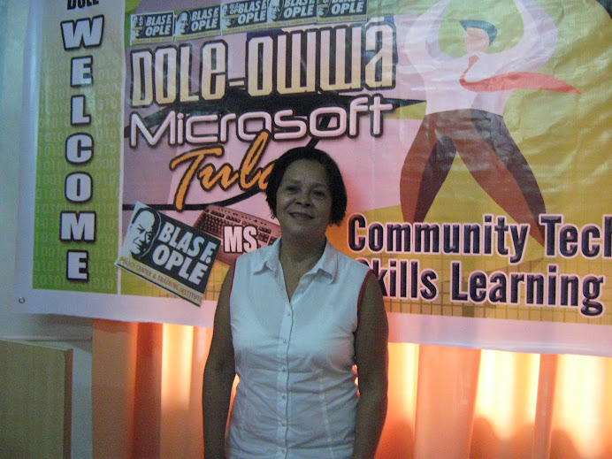 Owwa Advance Computer Training Program batch 1