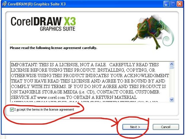 cara instal corelDraww X3 ~ cara instal corel draw X3 dan aktivasi