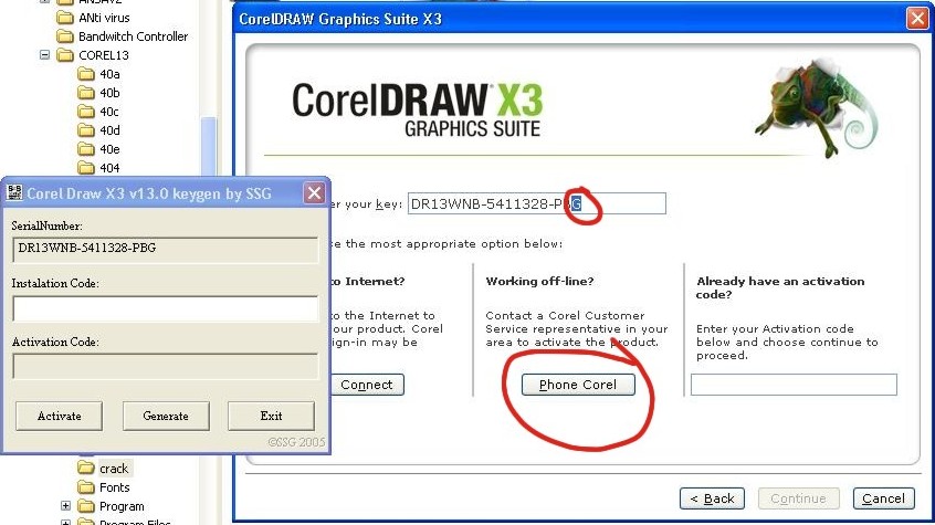 cara instal corelDraww X3 ~ cara instal corel draw X3 dan aktivasi