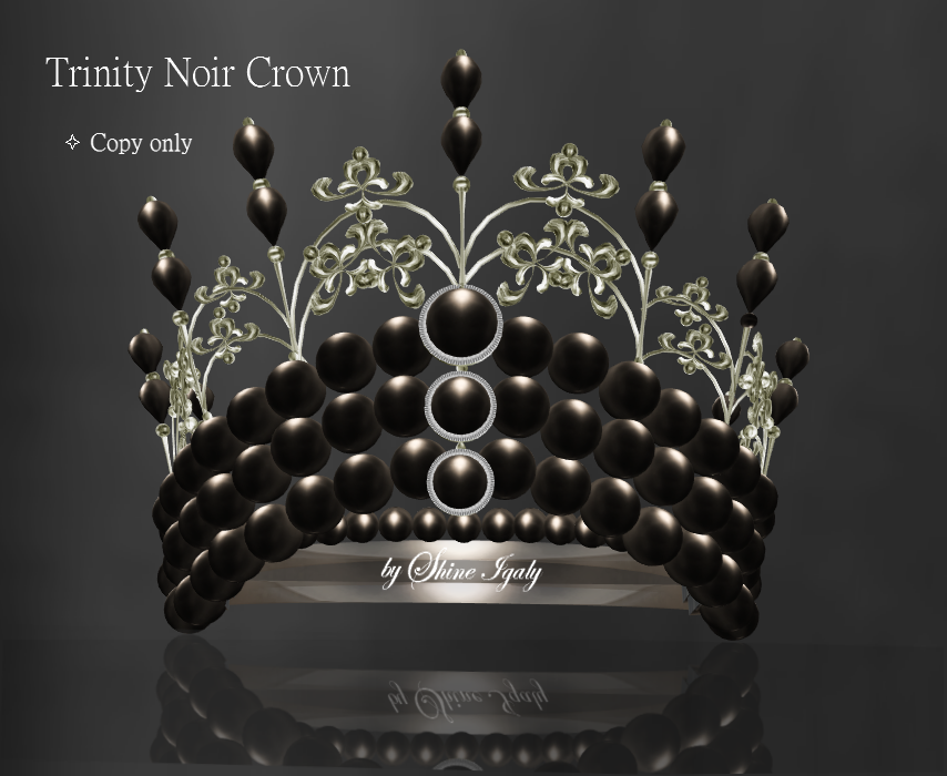 The Duchess COLLECTION: Trinity Noir Crown