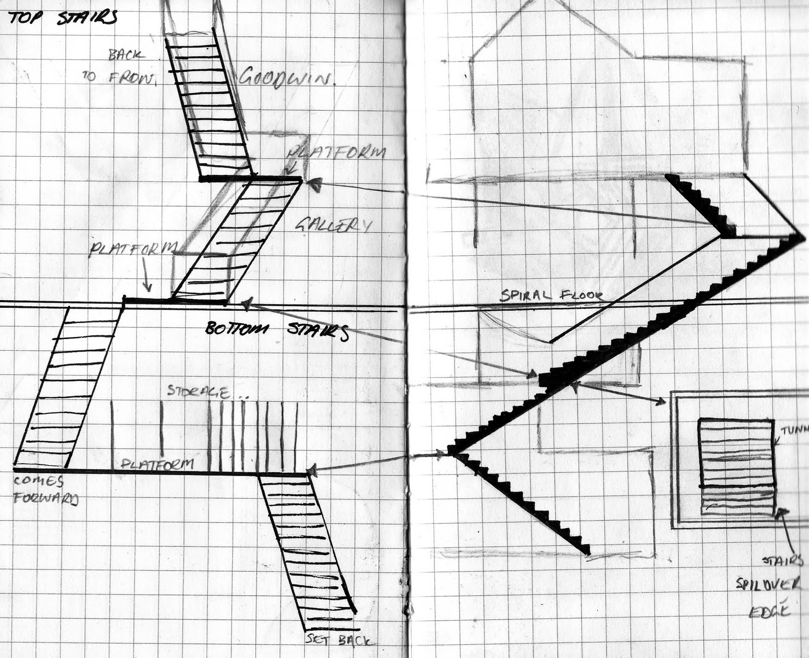 ARCH1101: Progress: Stair Sections