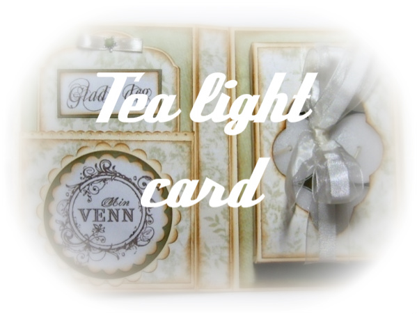 StampARTic: Tea light card