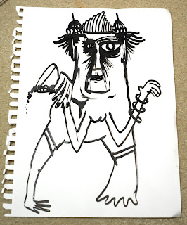 sean drawings: a childish man