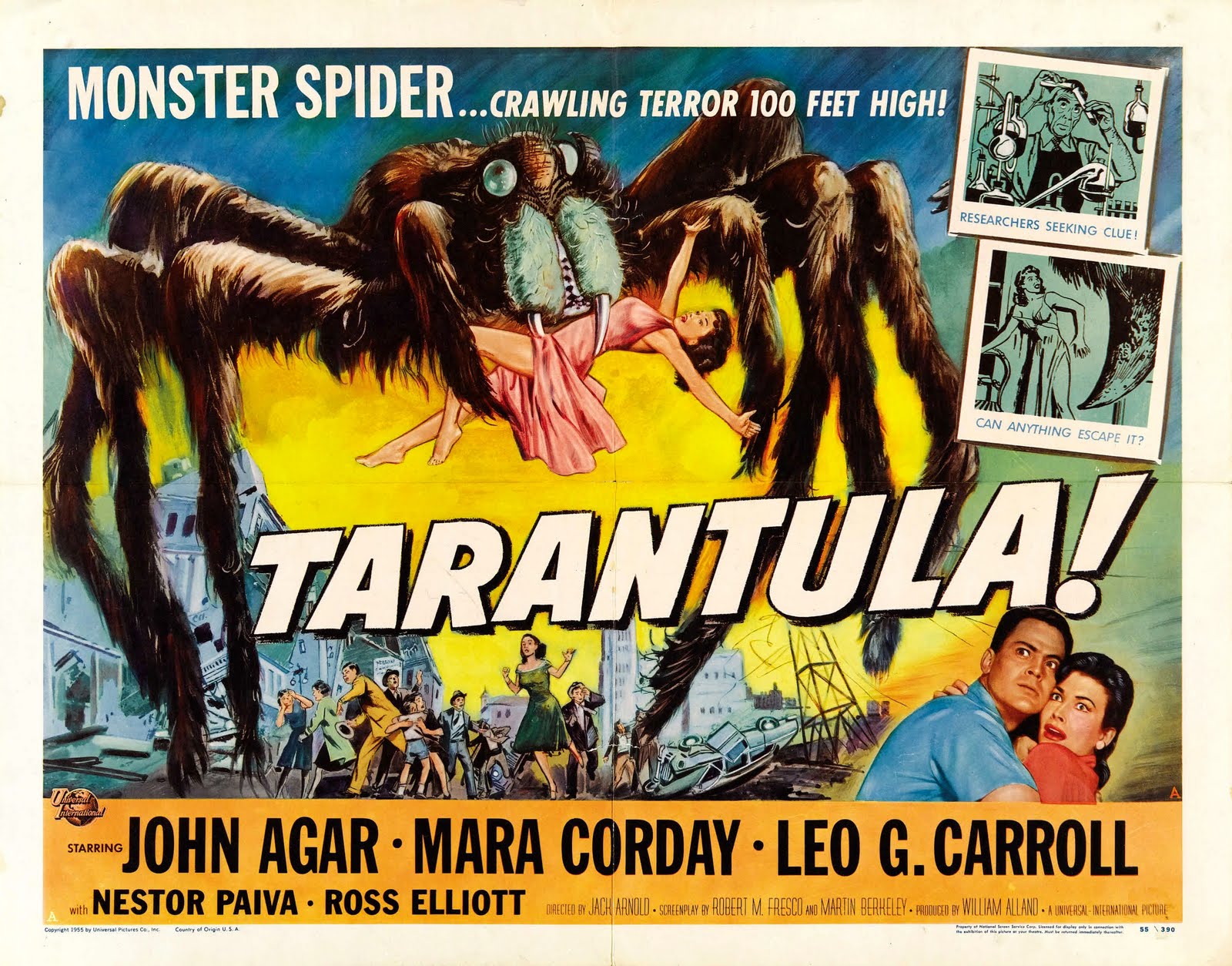 Todo El Terror Del Mundo: Tarántula (Tarantula) (Jack Arnold, EEUU, 1955)
