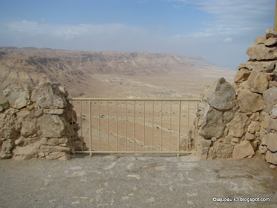 THROUGH THE LAND OF ISRAEL III: The Water Gate of Masada. A channel ...
