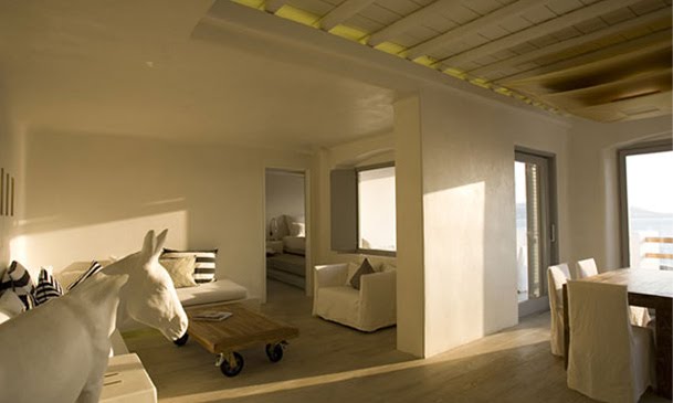ESTILO RUSTICO: DEPTOS RUSTICOS GRIEGOS
