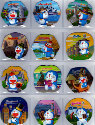 MY COLLECTION: 7/11 DORAEMON RAINBOW WORLD TOUR MAGNETS (Singapore ...