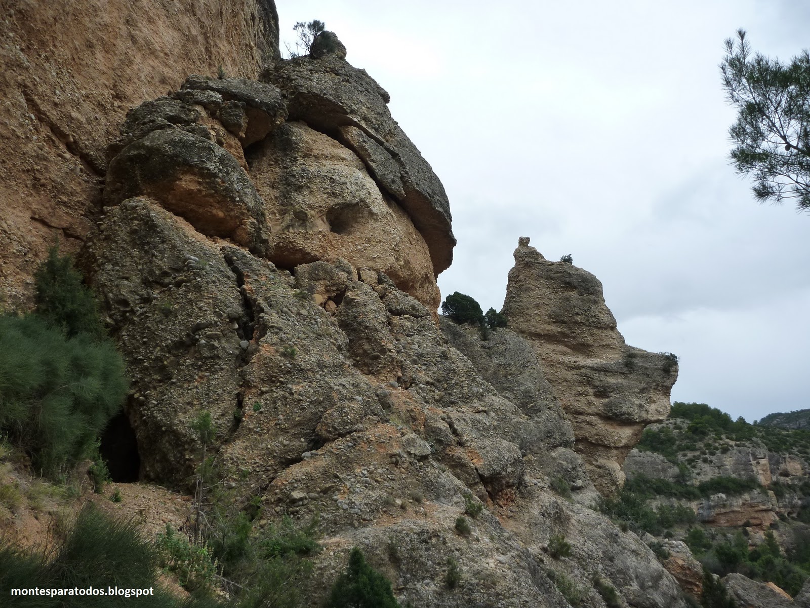 montañismo para todos.: Barranco de Valdoria.