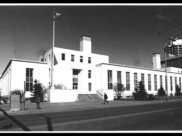 retro alaska: The Federal Building (Anchorage, AK) & a bit of a pre-Ramble