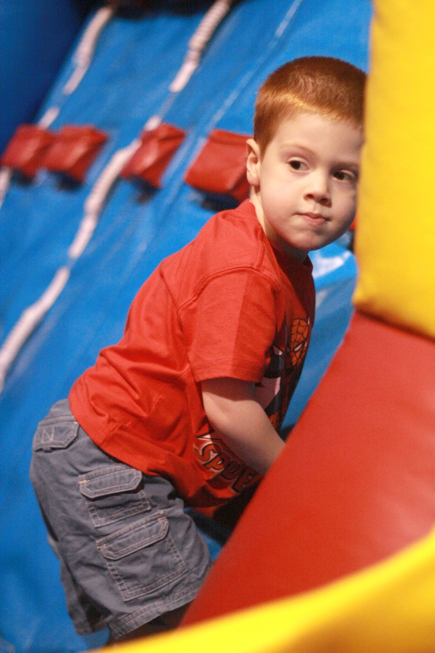 Conner Family Blog: Sam's 4th Birthday - Pump It Up