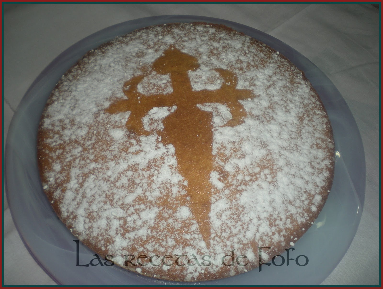 Las recetas de Fófo: Tarta de Santiago