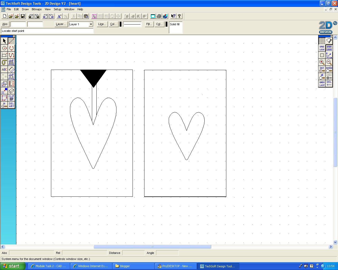 Module Task 2 - CAD: 2D Design