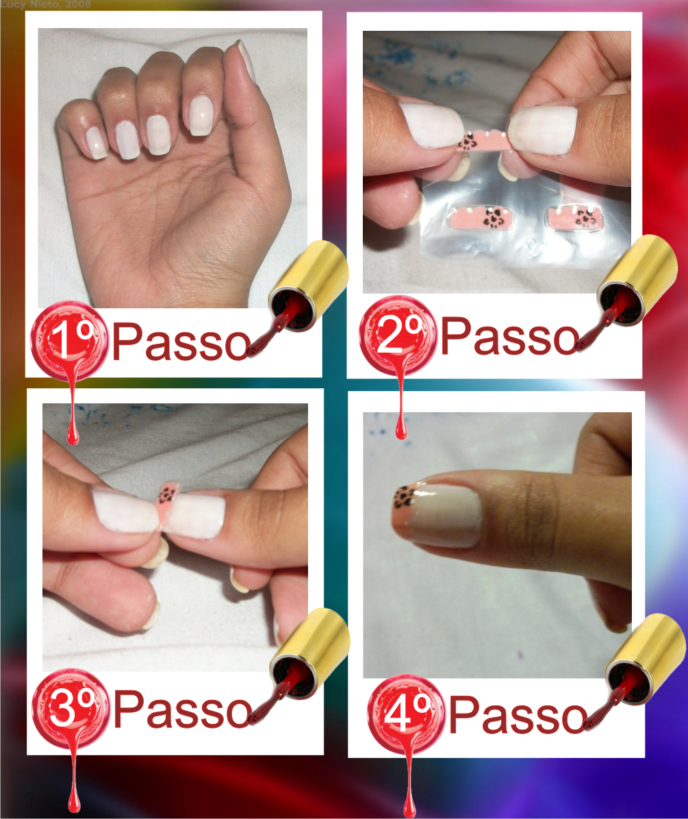 O Blog Provisório: Adesivo de Unha artesanal - Como colocar