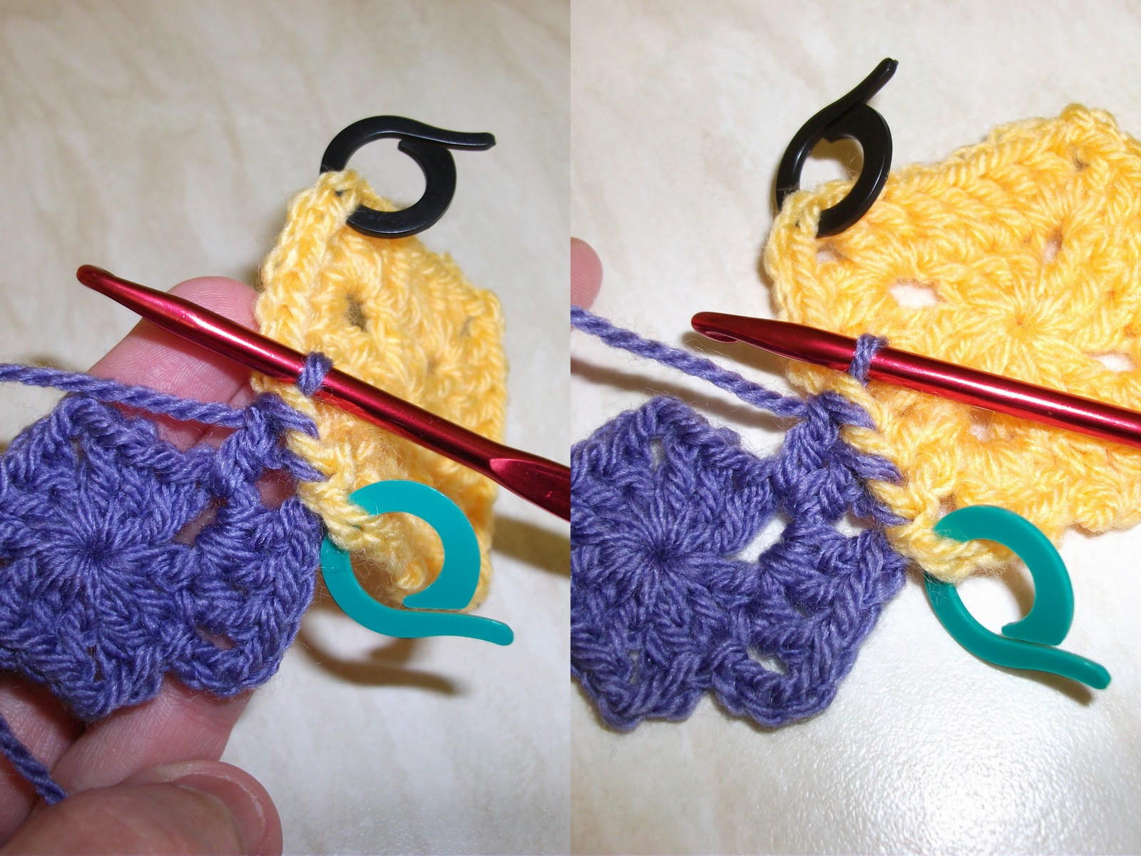 The Wench's Crafty Corner: Joining Squares Part One - Joining Two Same ...