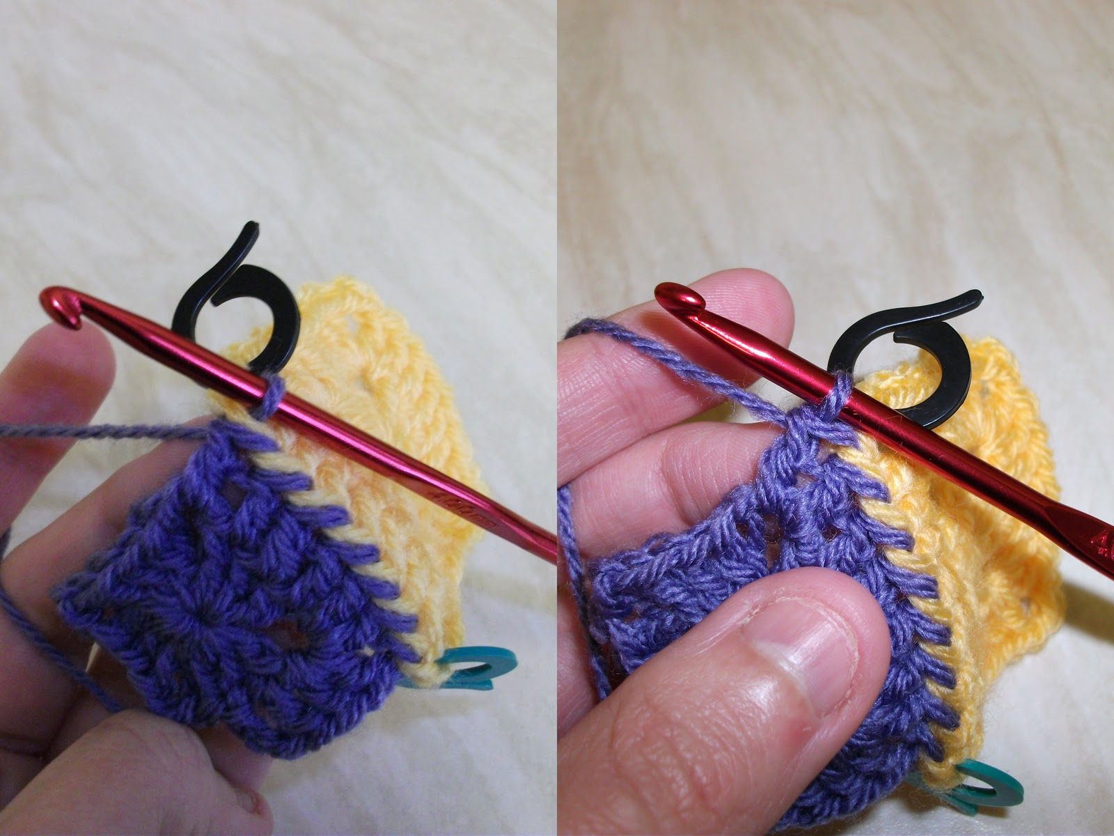 The Wench's Crafty Corner: Joining Squares Part One - Joining Two Same ...