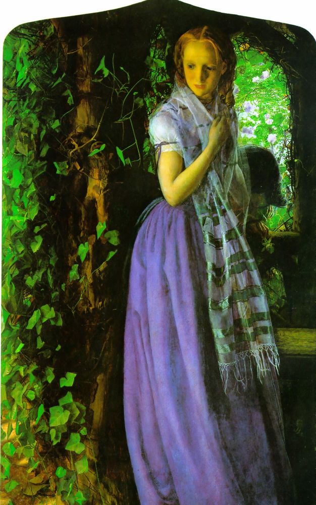 Historically Obsessed : Sundays Art: Pre-Raphaelites April Love 1855