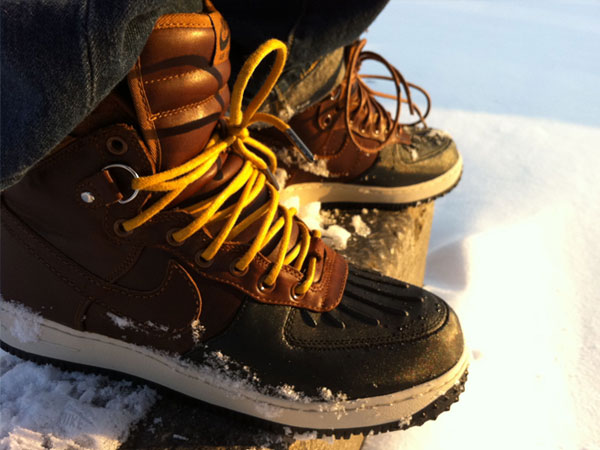 THE LABEL WHORES: Nike Air Force 1 High ‘Duck Boot’