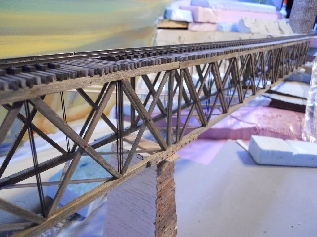 Howe Truss Railroad Bridge