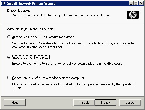 one source computers: Setting Network Printer with HP Install Network ...