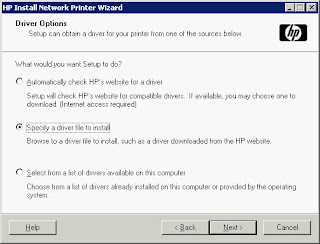 one source computers: Setting Network Printer with HP Install Network ...