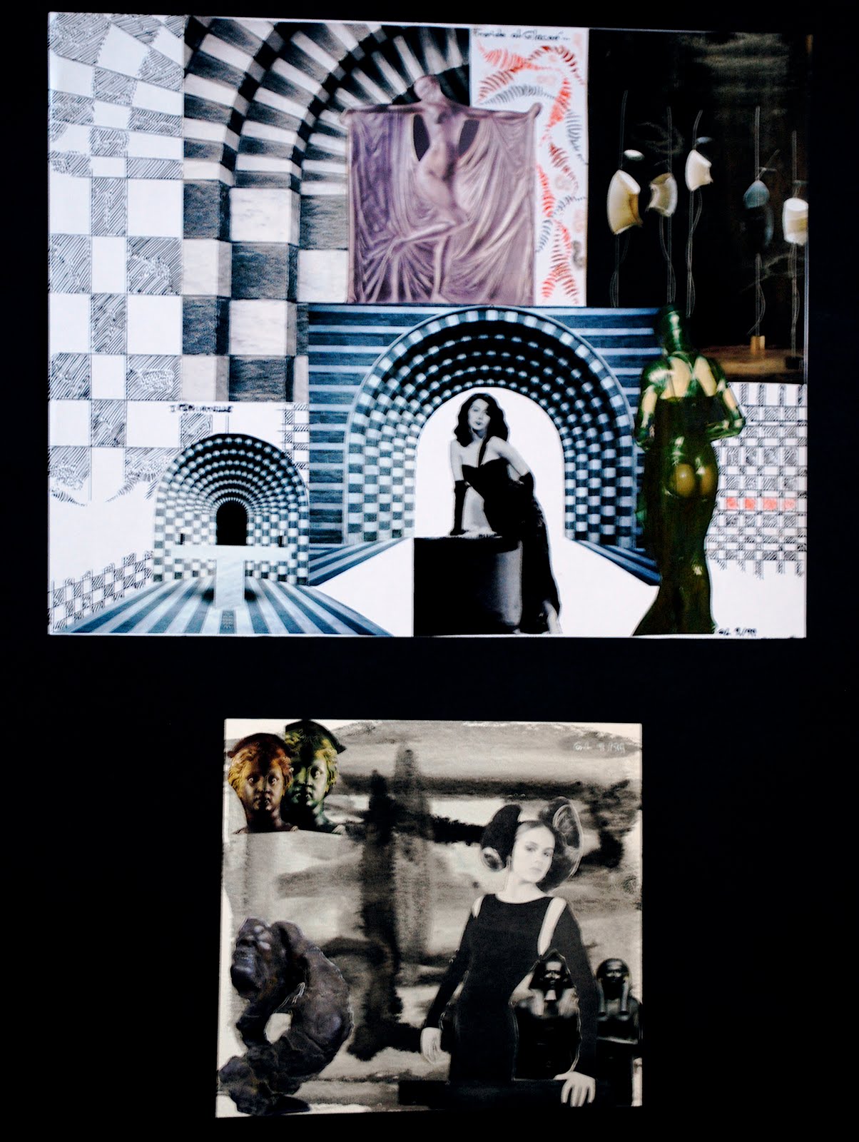 Les Oeuvres de Gehel: Collages