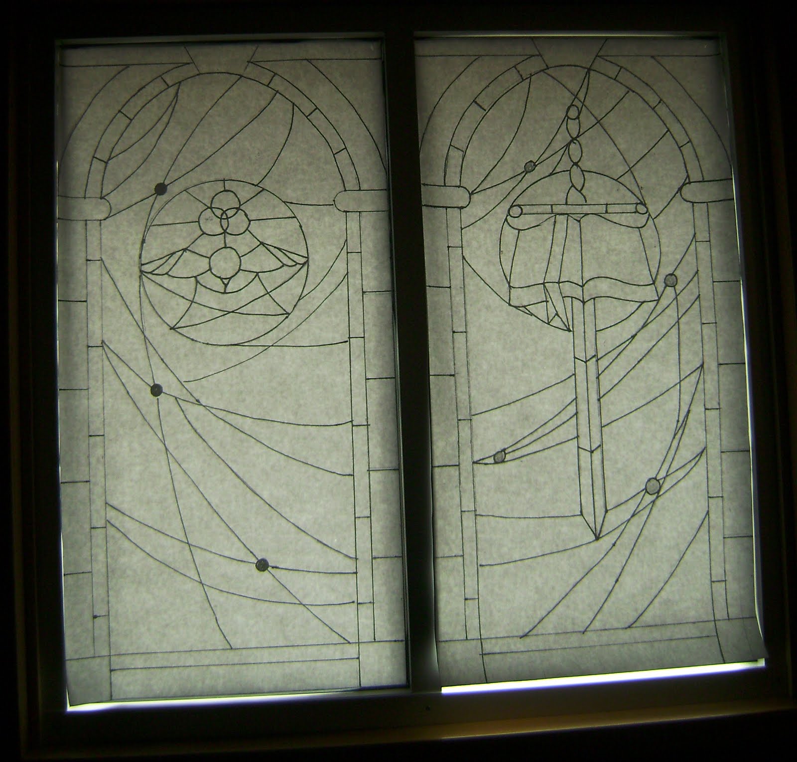 Christ Lutheran Church: Design for Stained Glass windows