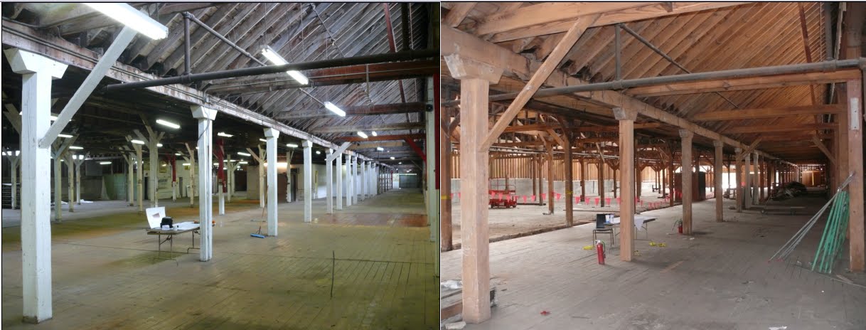 Sawtooth Building Nashville: Sandblasting Before and After