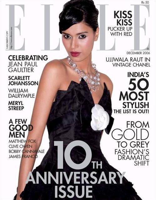 ASIAN MODELS BLOG: Ujjwala Raut Magazine Covers for India Elle