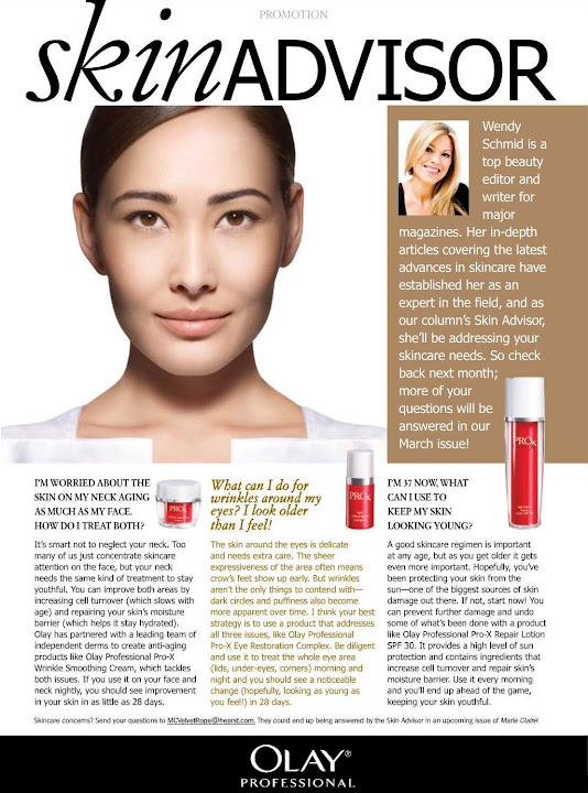 ASIAN MODELS BLOG: Shawna Christensen Ad Campaign for Olay Professional ...