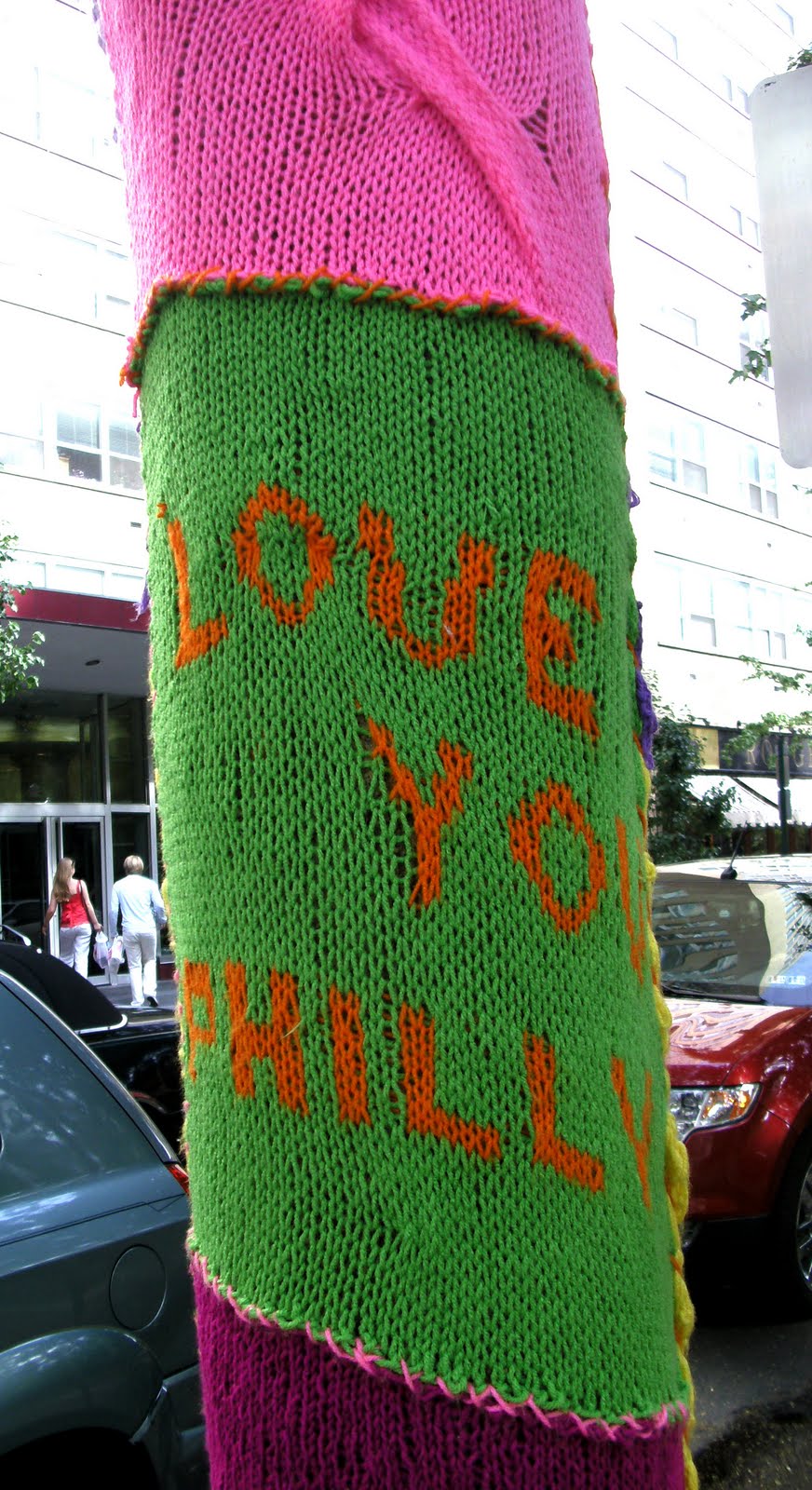Just For The Halibut: URBAN KNITTING!